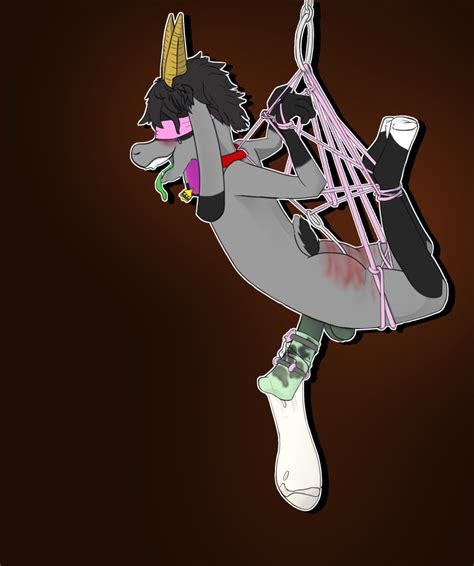 Rule 34 Anal Hook Anthro Ass Balls Blindfold Bondage Bound Bovid