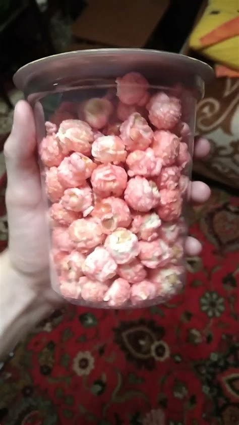 ПОПКОРН С БАБЛ ГАМОМ / РОЗОВЫЙ POP CORN BUBBLE GUM / JUST A MOMENT ...