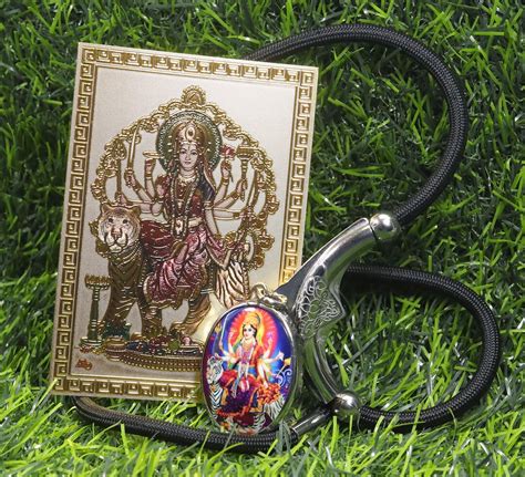 Maa Durga Locket Mother Durga Statue Durga Pendant Pendant Hindu