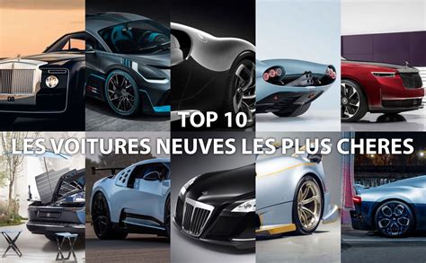 Les 10 voitures les plus chères au monde en 2024