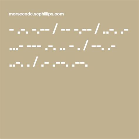 Morse Code Translator