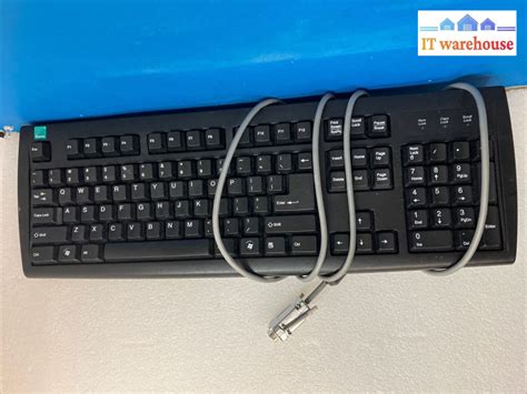 Solidus Peripherals Ku 2971 Kbs224en Usb Bl Keyboard 9 Pin Rs232 Seria