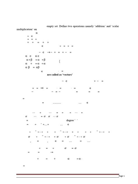 Unit Ii Vector Spaces Pdf Linear Subspace Mathematics
