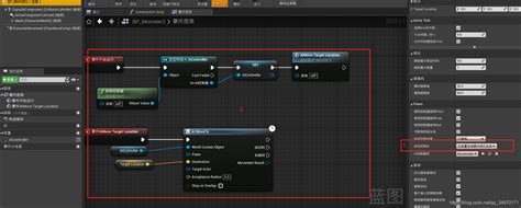 Ue4 蓝图使用aimoveto的连法ue Aimoveto Csdn博客