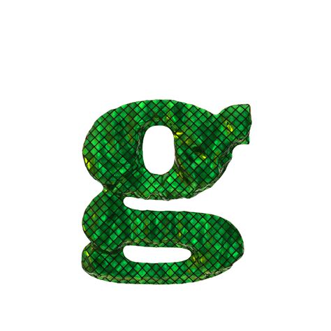 Letter G Glittering 3d Render Letters Collection 24700101 Png
