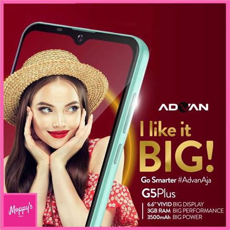 Jual Advan G5 Plus Ram 3gb Rom 32gb Garansi Resmi Advan Di Seller Moppy