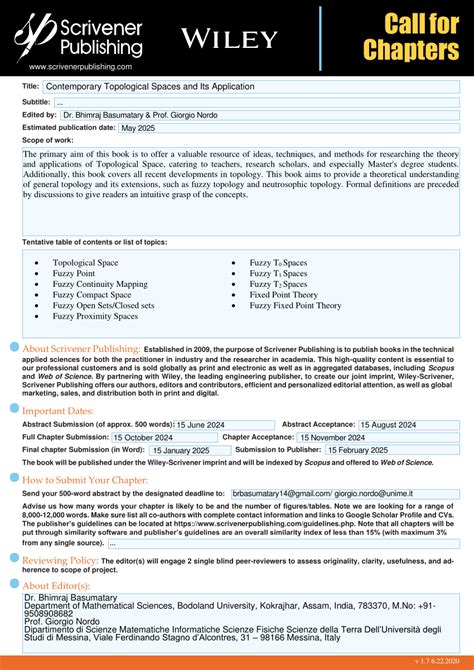 Pdf Contemporary Topological Spaces And Its Application Edited Book