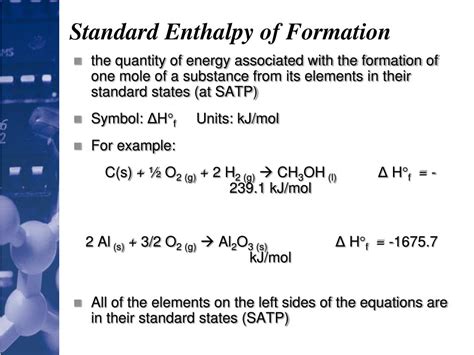 Ppt Standard Enthalpies Of Formation Powerpoint Presentation Free