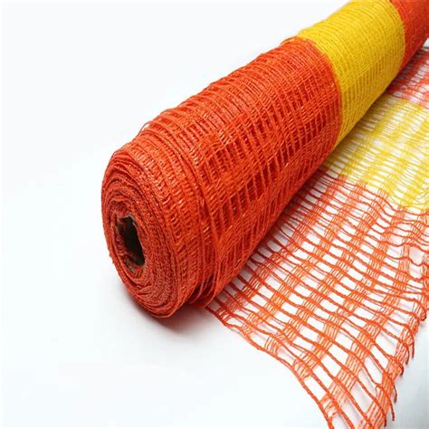 Orange And Yellow Netting Durable Safety Fencing