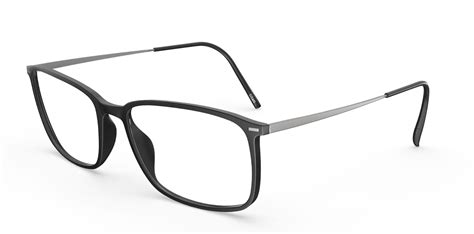 Silhouette Illusion Lite 2930 Eyeglasses Mens Full Rim Rectangle Shape