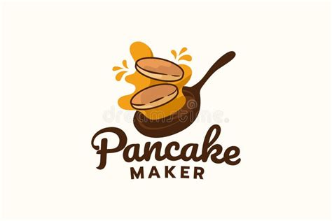 Dynamic Pancake Logo It S Great For Bakery Cafe Restaurant Food