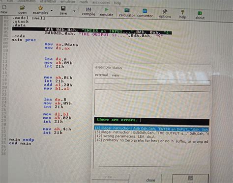 Solved Program 1 Correct All The Errors In The Given