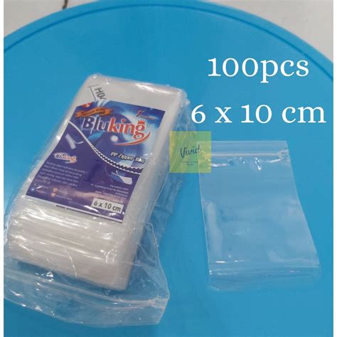 Jual Plastik Klip Bluking PP 6 X 10 Cm Klip Seal Plastik Bening Tebal 0 05 Mm 100 Pcs