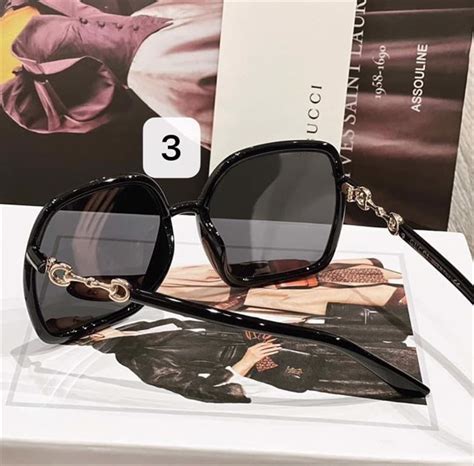 Kính Gucci Gọng đen Mix Kim Loại Mk Menswear