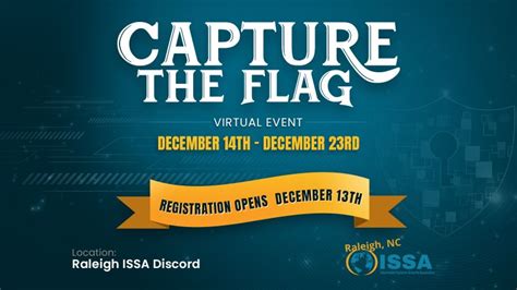 Issa Raleigh Chapter On Linkedin Raleighissa Ctf Handonlearning Professionaldev Levelup