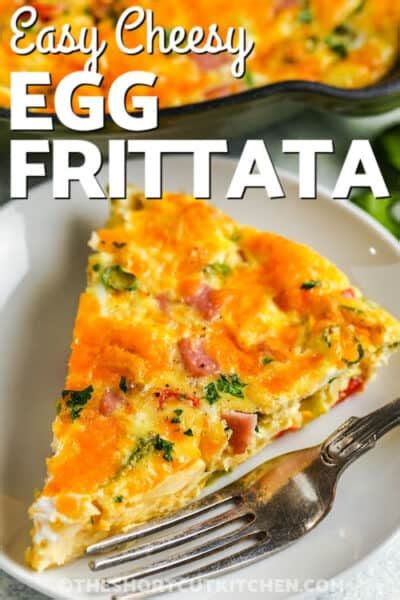 Easy Egg Frittata Recipe 15 Minute Prep The Shortcut Kitchen