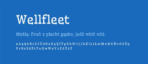 Wellfleet Font Font Tr