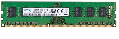 Оперативна пам ять samsung dimm 8gb ddr3 1600mhz pc3 12800 cl11