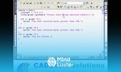 Autocad Programming In Autocad For Beginners Tutorial Mind Luster