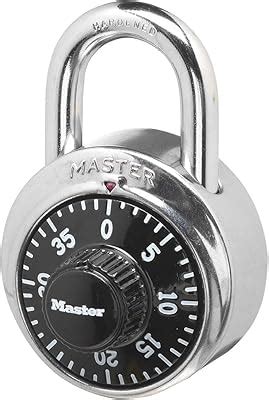 Master Lock 1500t Locker Lock Combination Padlock 2 Pack Black