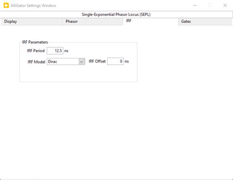 Settings Window — Alligator 1 00 Documentation