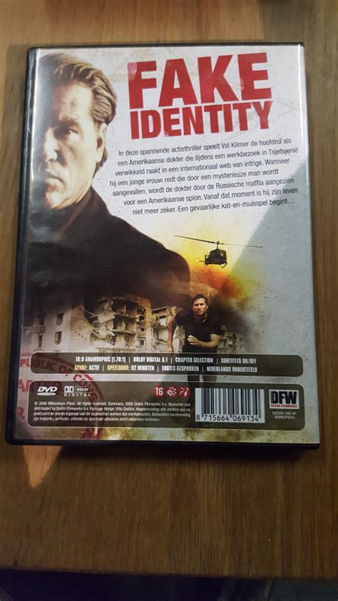 Dvd Fake Identity Val Kilmer T Olde Gre J