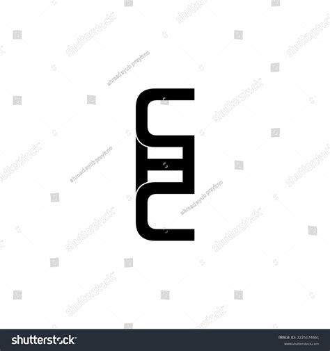 Chc Typography Letter Monogram Logo Design Stock Vector Royalty Free 2225174861 Shutterstock