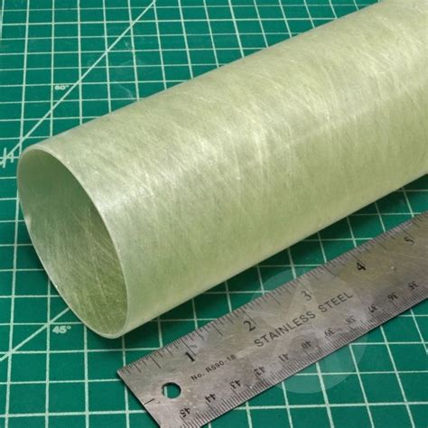 Perfect 54mm X 48 Thin Wall Fiberglass Fw Airframe Tube Mach 1 Has A