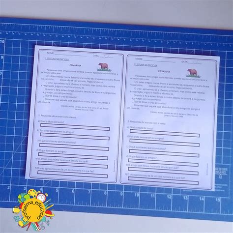 Atividade Reforço Diagnóstica LP e ano Prof Selma Educação Transformando Aprendizado em