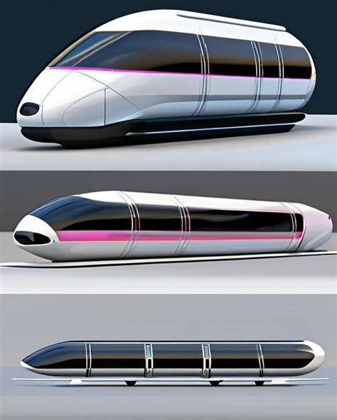 Hyperloop Fast Transportation Free Ai Photo Generator Starryai