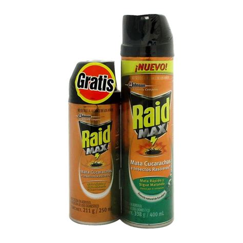 Insecticida Raid Mata Cucarachas 1 Pza Walmart