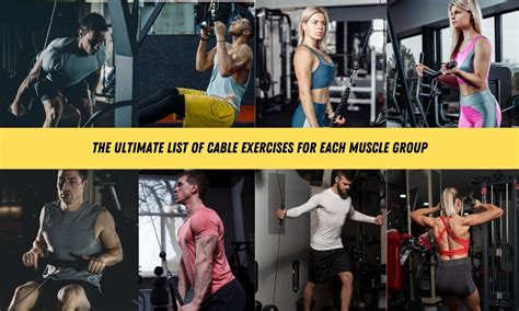 The Ultimate List Of Cable Machine Exercises Wpdf
