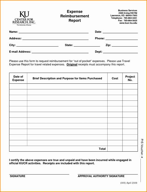Download Expense Approval Template In Excel Format