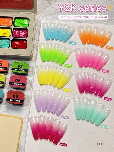 9 Colors Y2k Series Patting Gel Nail Polish Soak Off Gel Nail Polish Uv