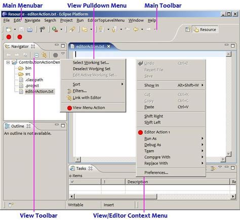 Eclipse Plugin Perspective Tutorial Wideskills