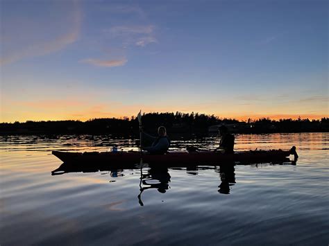 Bioluminescence Sea Kayaking In The San Juan Islands