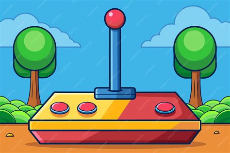 Premium Vector Game Stick Background Is Tree