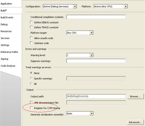 C Installed Com Object Uses Wrong Dll And I Cant Rebuild If Program Runs Stack Overflow