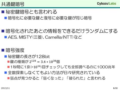 新しい暗号技術