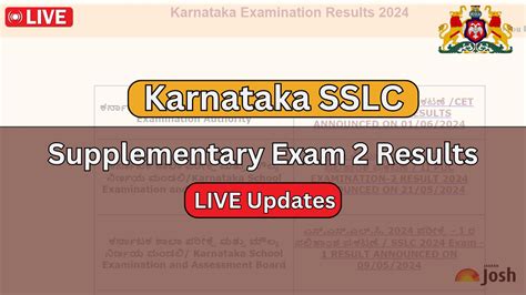 [link Live] Karnataka Sslc Supply Result 2024 Live Check Kseab Class