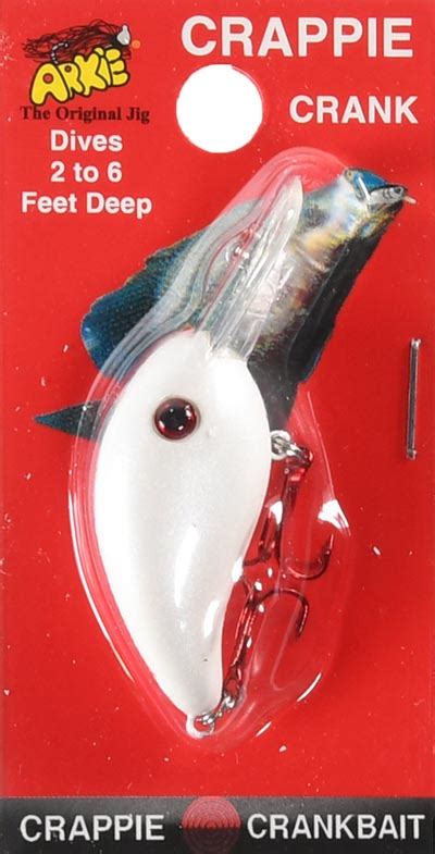 Arkie Lures 220 Series Crappie Crankbait Pearl Cd 46