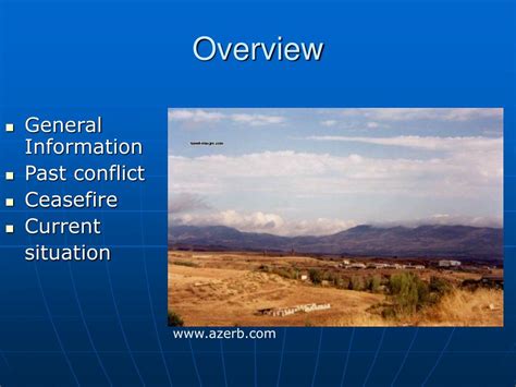 Ppt Nagorno Karabakh Conflict In Azerbaijan Powerpoint Presentation