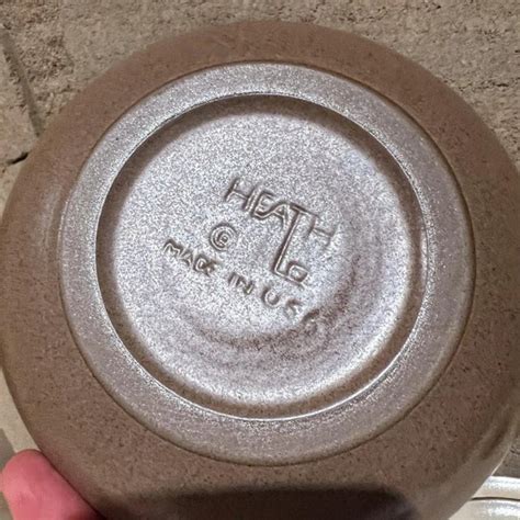 1960s Edith Heath Stoneware Pottery 4 Piece Table Place Setting Chairish