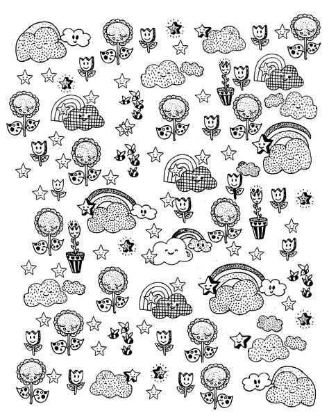 Doodle Adult Coloring
