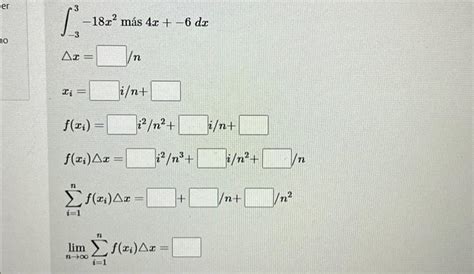 Solved Defined Integral Complete The Components To