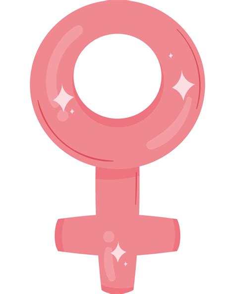 Pink Female Gender Symbol Icon 24600189 Png