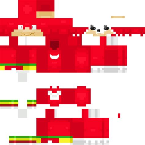 Minecraft Knuckles Skin