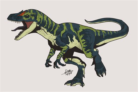 Juvenile Allosaur Fallen Kingdom By Michiragi On Deviantart