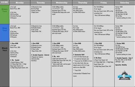 September 11th 16th Programming