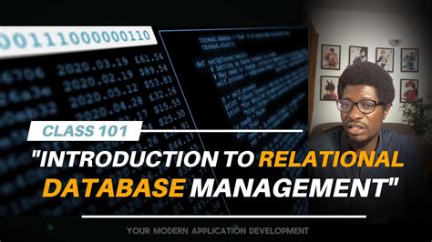 mysql 101 introduction to relational database management system